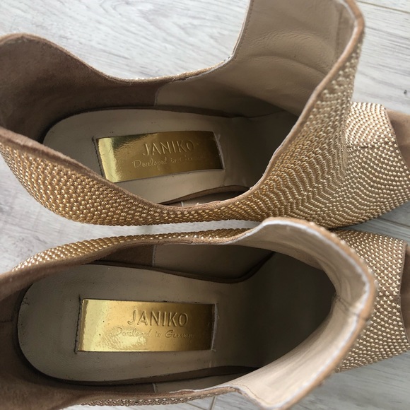 Janiko | Shoes | Janiko High Heel Glam Boots | Poshmark